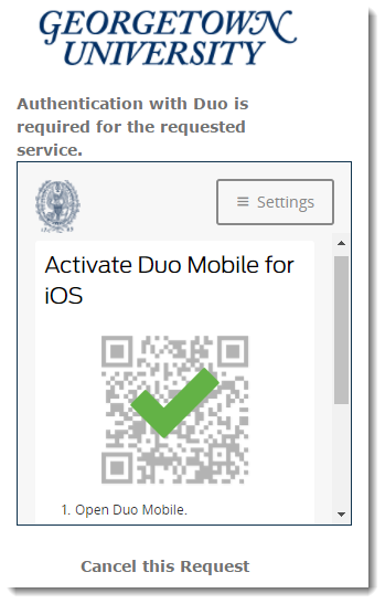 Adding a Device to Your Duo Account | University Information Services ...