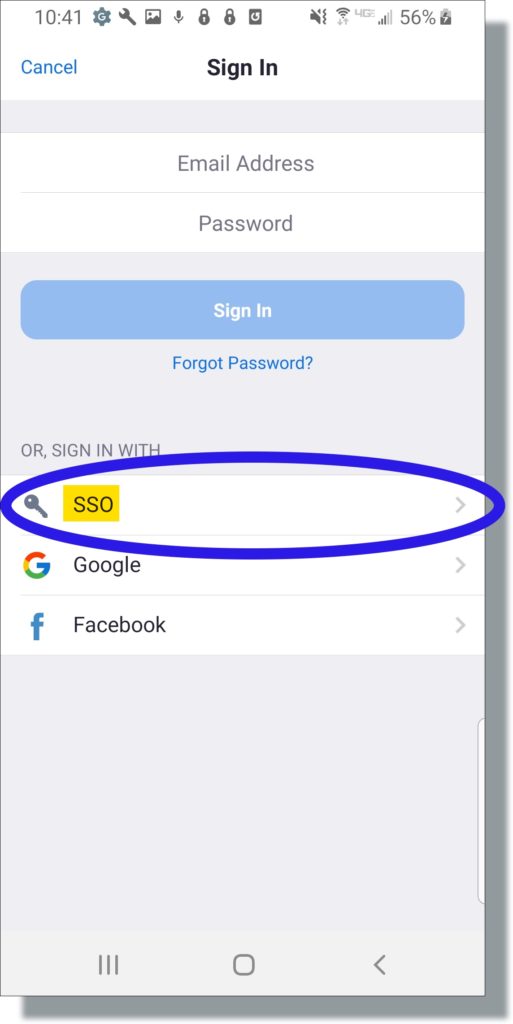Installing Zoom (Android) | University Information Services ...