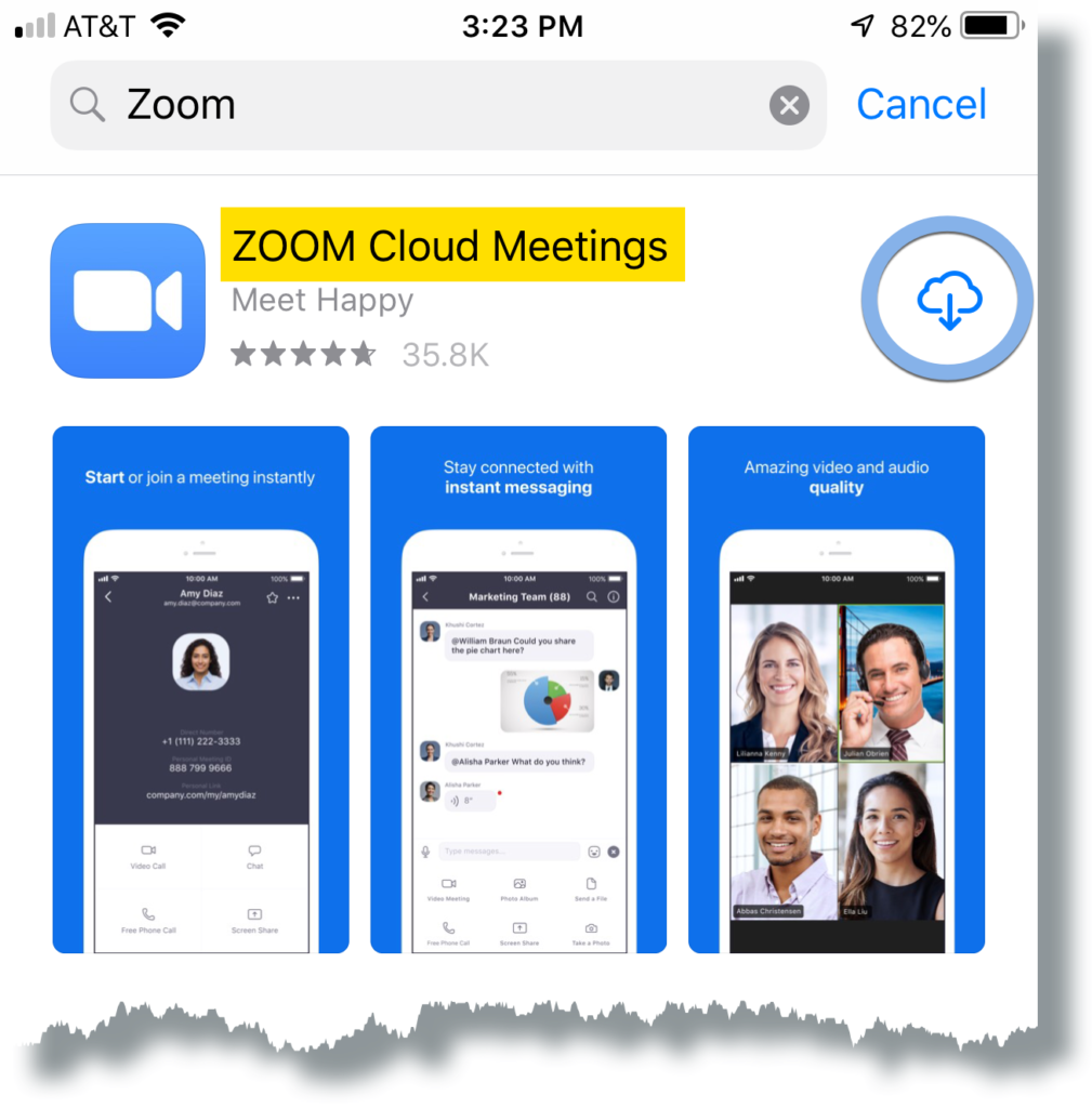 Installing Zoom (iOS) | University Information Services | Georgetown ...
