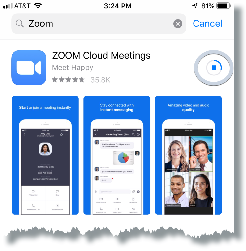 Installing Zoom (iOS) | University Information Services | Georgetown ...