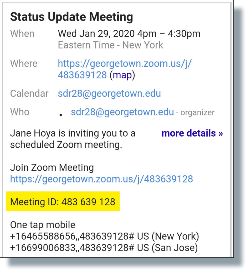 Joining a Zoom Meeting (Android) | University Information Services ...