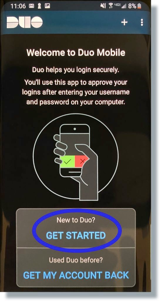Installing the Duo Mobile App (Android) | University Information ...