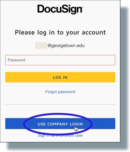 DocuSign | University Information Services | Georgetown University