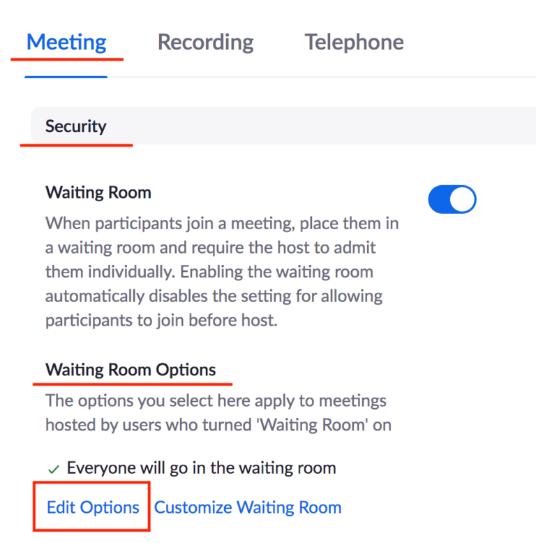 Allow Georgetown Participants to Bypass Zoom Waiting Rooms | University ...