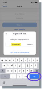 Installing Zoom (iOS) | University Information Services | Georgetown ...