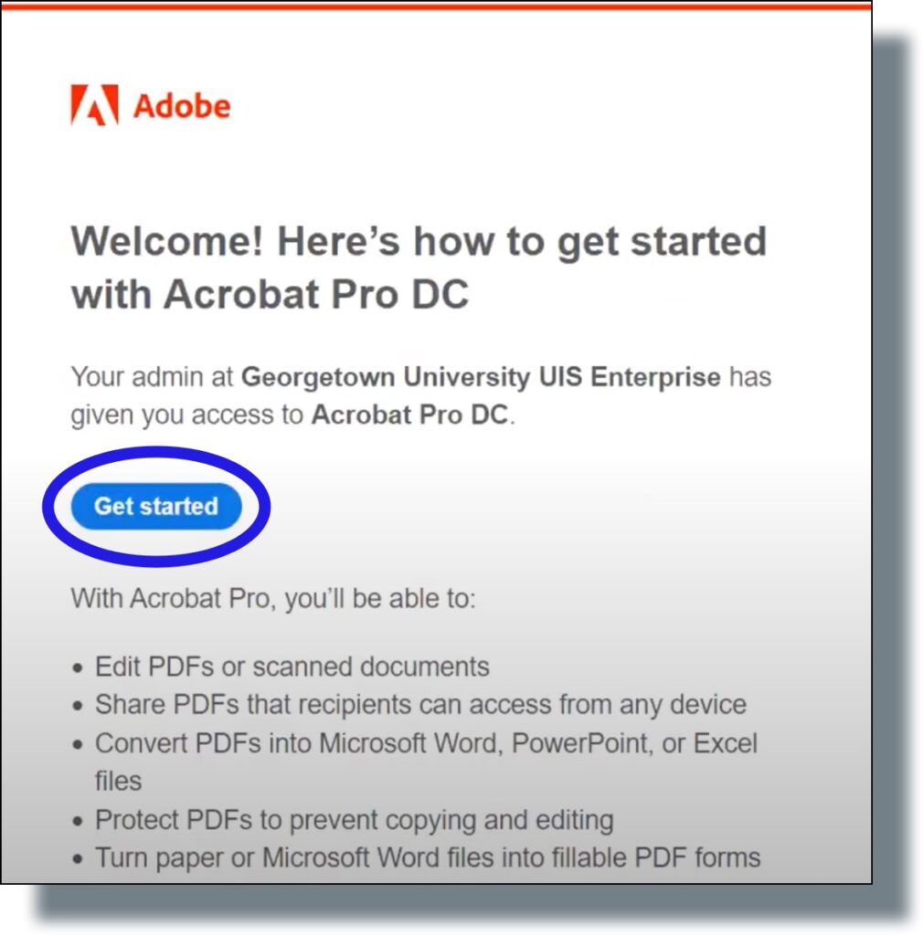 Claiming Your Adobe Acrobat Enterprise License | University Information ...