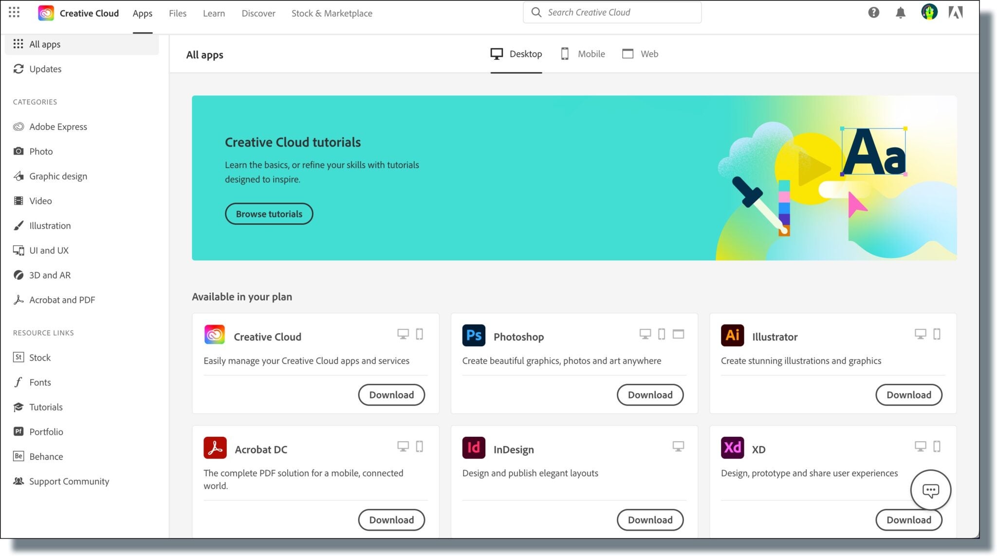 Claiming Your Adobe Creative Cloud Enterprise License | University ...
