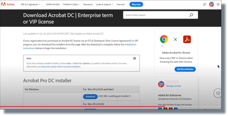Logging in to Your Adobe Acrobat Pro Account | University Information ...