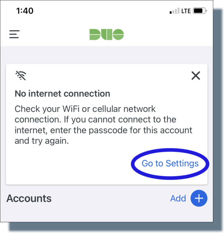 Troubleshooting Duo | University Information Services | Georgetown ...