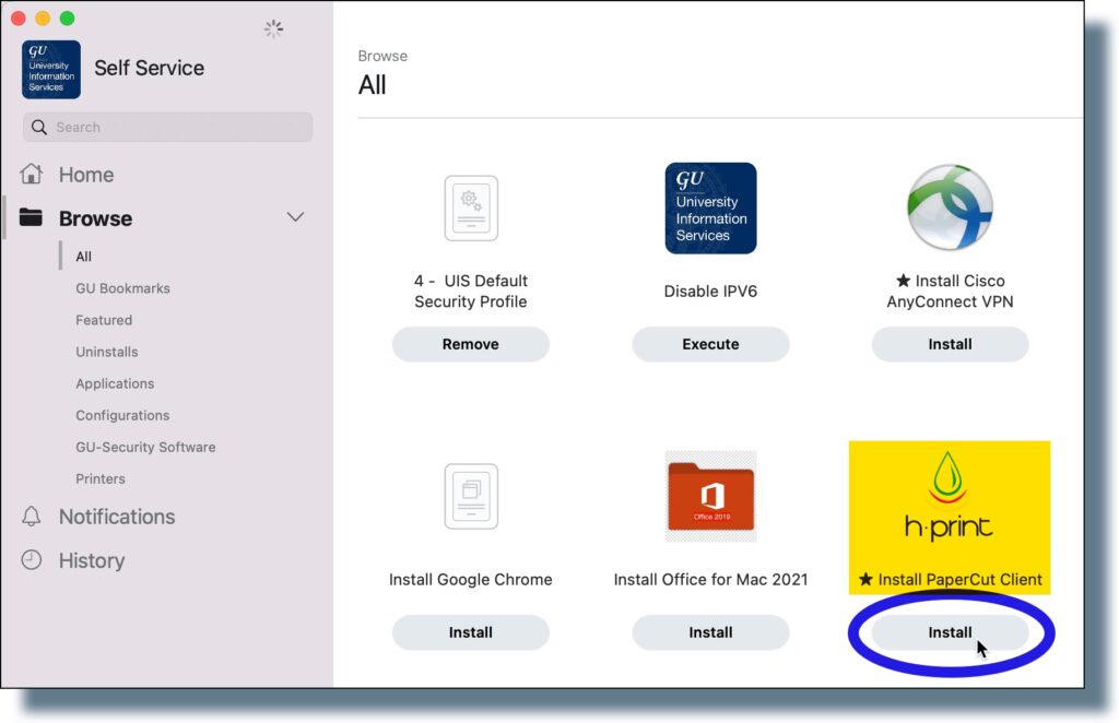 Installing the PaperCut Print Client | University Information Services ...