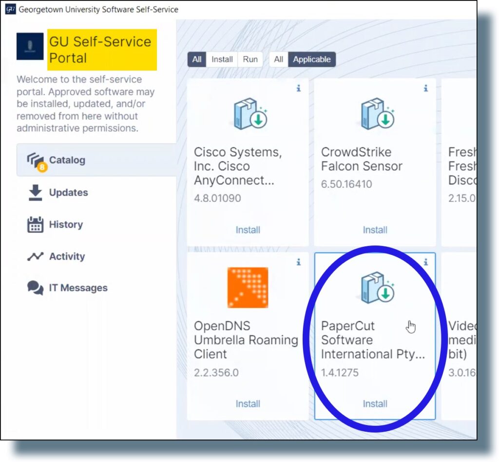 Installing the PaperCut Print Client | University Information Services ...