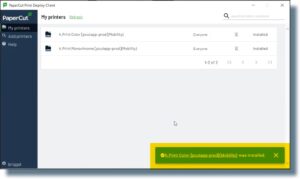 Installing the PaperCut Print Client | University Information Services ...