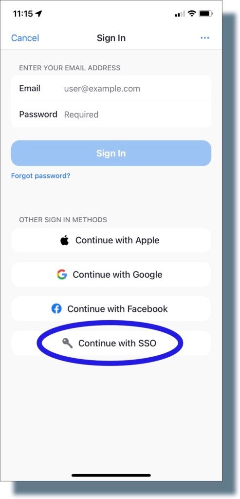 Signing in to Zoom (iOS) | University Information Services | Georgetown ...