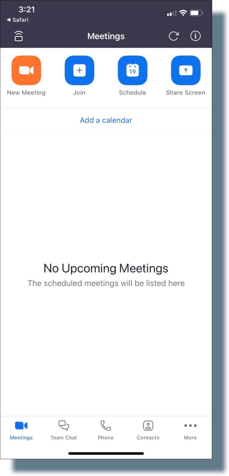 Signing in to Zoom (iOS) | University Information Services | Georgetown ...