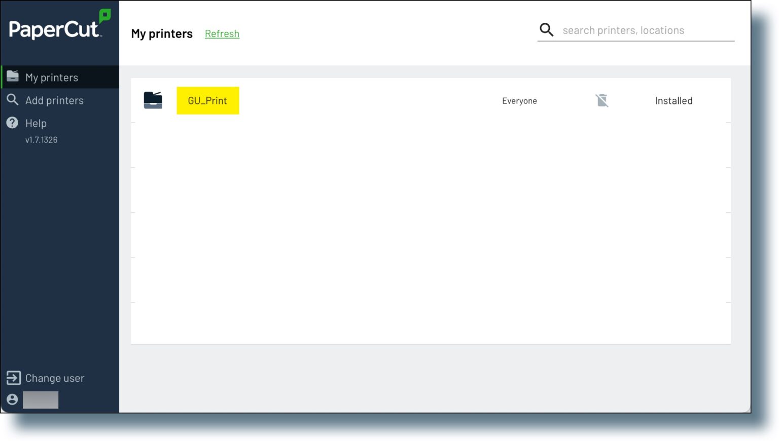 Installing the PaperCut Print Client | University Information Services ...