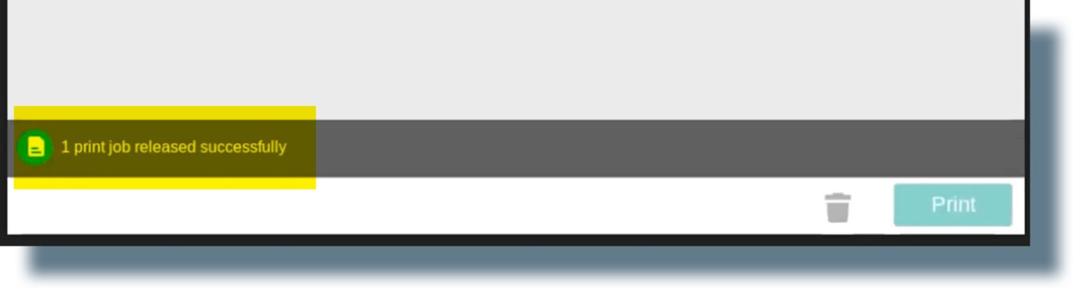 Releasing Your Print Job | University Information Services | Georgetown ...