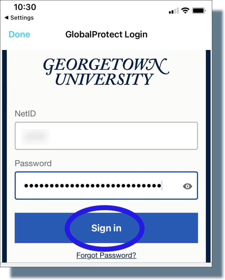 Installing the GlobalProtect VPN Client (iOS) | University Information ...