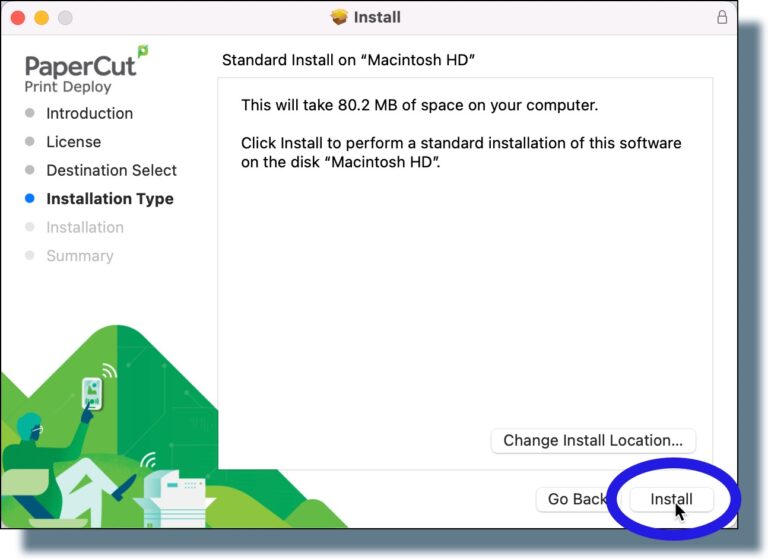 Installing the PaperCut Print Client | University Information Services | Georgetown University