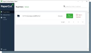 Installing the PaperCut Print Client | University Information Services ...