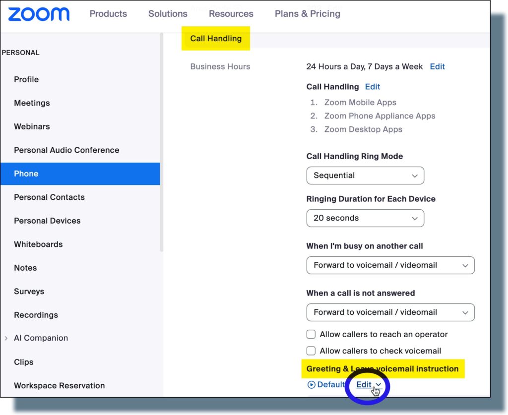 Setting up Voicemail for Zoom Phone | University Information Services ...