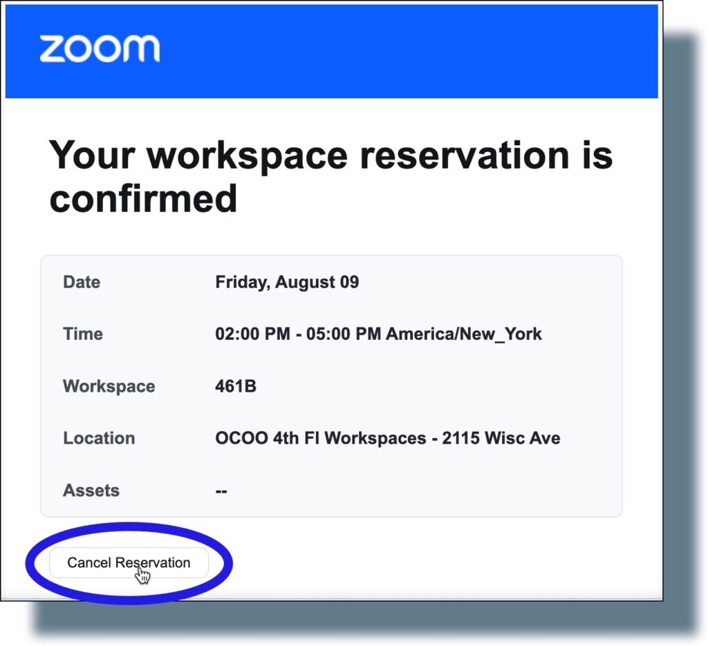 Zoom Workspace Reservation | University Information Services | Georgetown University