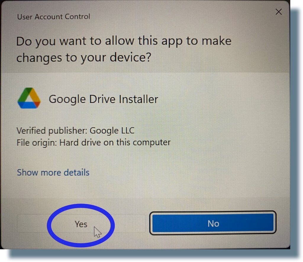 Installing Google Drive for Desktop (Windows) | University Information ...